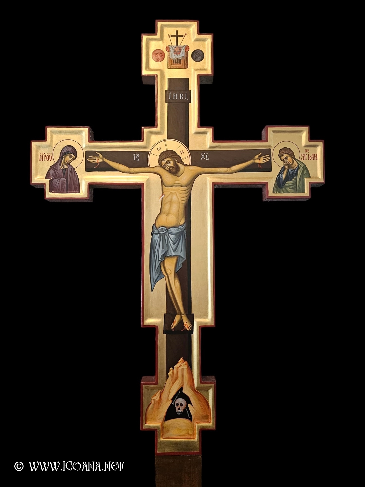 Cruce de Altar cu postament – Simbol al Jertfei Mântuitoare – Icoane ...